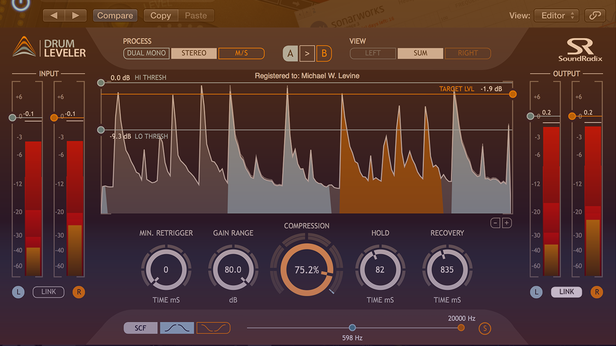 SoundRadix Drum Leveler - Reseña - Audio Producción