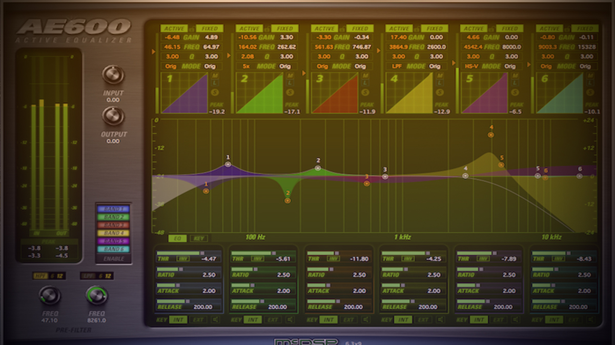 McDSP AE600 - Ecualizador Activo - Audio Producción