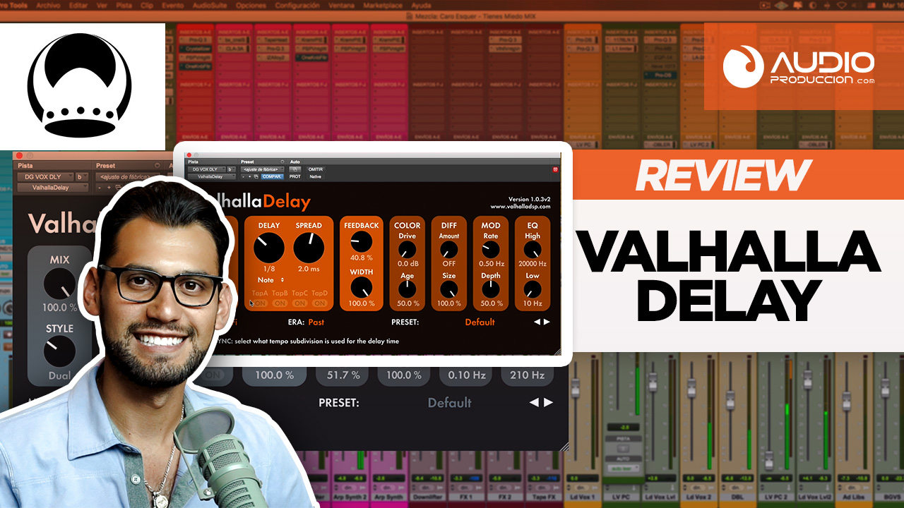 Valhalla Delay - Un Delay Diferente y Único - Audio Producción