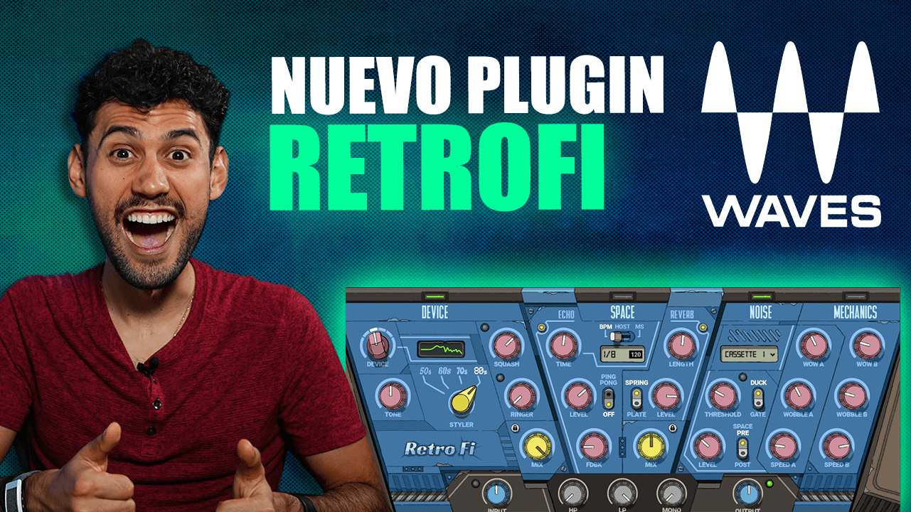 NUEVO Waves Retro Fi: el Plugin IDEAL para conseguir un sonido Lo Fi🔥 ...